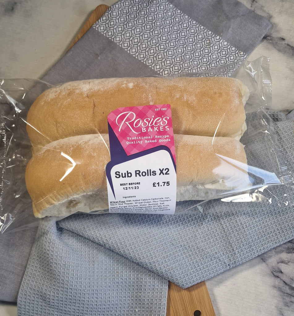 Sub Rolls – Rosie's Bakes Ltd