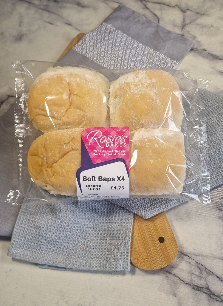 Soft Baps – Rosie's Bakes Ltd